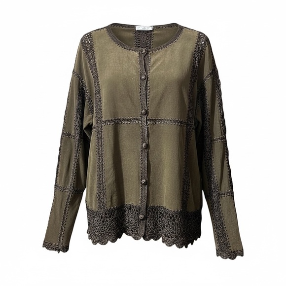 S.M.H. Woman | Jackets & Coats | Vintage Smh Woman Olive Green ...